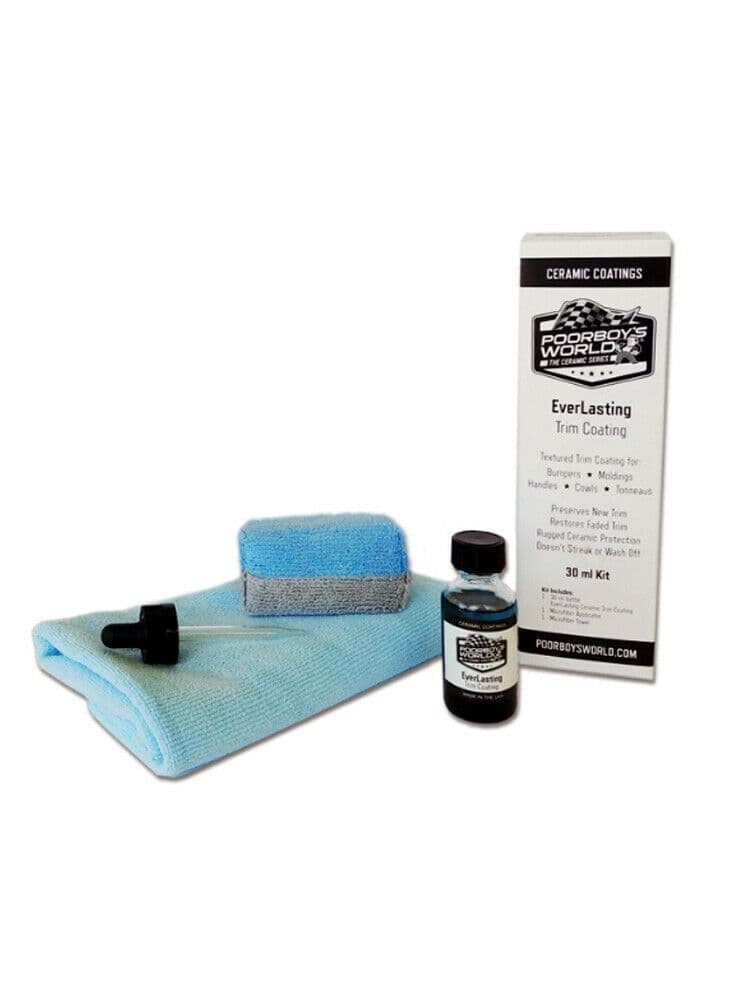 Poorboys Everlasting Ceramic Trim Coating Kit 30ml – speeding.co.uk